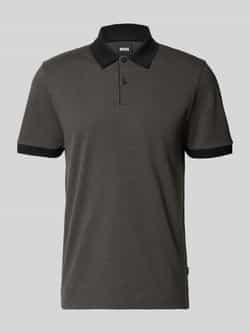 HUGO BOSS Regular Fit Poloshirt aus reiner Baumwolle Modell H-PARLAY 102