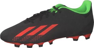 adidas Unisex X Speedportal.4 Fxg Football Shoes (Firm Ground), Core Black Solar Red Solar Green, 36 2/3 EU