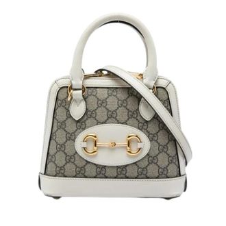 Gucci Sac bandouli&egrave;re Horsebit 1955 Pre-owned - Femme - Pre-owned - Beige - Taille: ONE Size