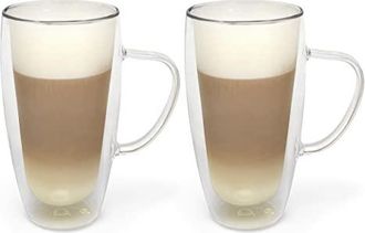 Bredemeijer doppelwandige Cappuccino Gläser Set 400 ml 2-teilig