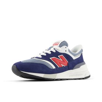 New Balance Herren 997 Sneaker, BLAU Marineblau, 44 EU