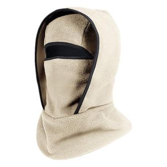 Generic Chapeau chaud dhiver en plein air, masque de cyclisme int&eacute;gr&eacute;, couvre-t&ecirc;te de ski, coupe-vent froid une pi&egrave;ce, kaki, Taille unique