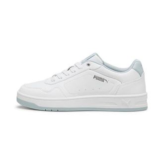 Puma Puma Baskets Court Classy pour Femme, Puma Blanc givré Dew Puma Silver, 41 EU