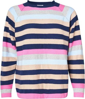 Lind Femme, Pulls, Multicolore, Taille: 38 FR Maille Ras du Cou