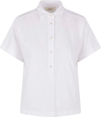 Zanone Femme, Blouses et Chemises, Blanc, Taille: 36 FR V Polo MC