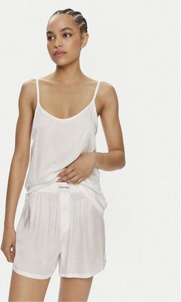 Calvin Klein Underwear Pyjama 000QS7153E Weiß Regular Fit