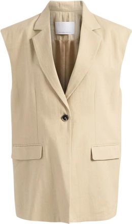 Nine In The Morning Femme, Vestes, Beige, Taille: 38 FR Taylor Blazer Sleeveless