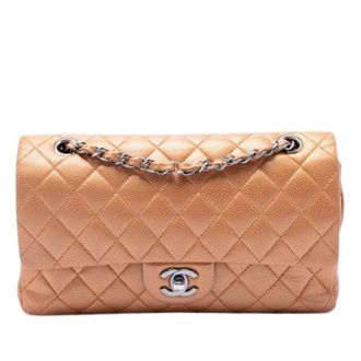 Chanel Pre-owned Gesteppte Double Flap Umh&auml;ngetasche - - Pre-owned - Damen - Braun - ONE SIZE