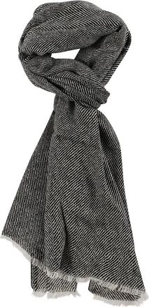 Altea Herringbone-Schal - - Accessories - Herren - Schwarzk - ONE SIZE
