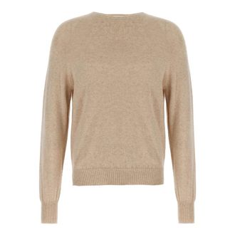 Maryya Cashmere Cotton Sweater - - Knitwear - Herren - Beige - XL