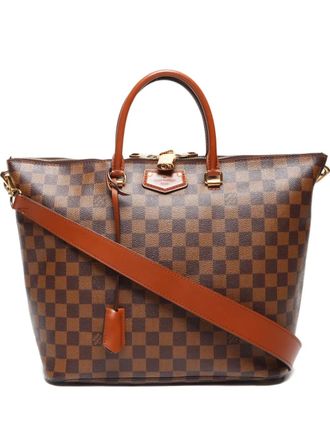 Louis Vuitton sac à main Belmont (2014) - Marron