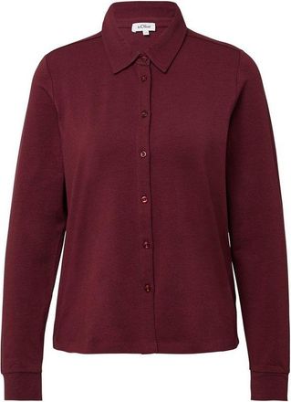 s.Oliver Langarmshirt T-Shirt Elastische Jerseybluse