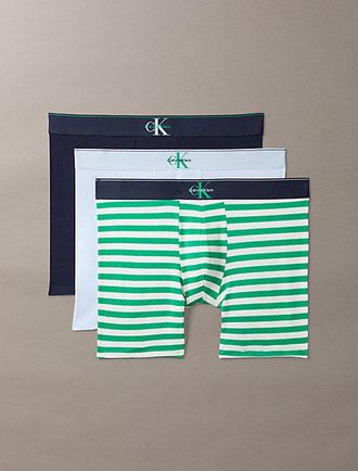 Calvin Klein Boxers en coton extensible avec monogramme graphique