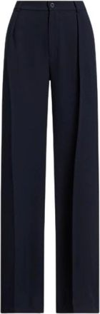 Ralph Lauren Pantalon large tailleur - Femme - Pantalons - Bleu - Taille: 40 FR