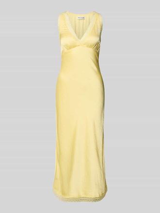 Lollys Laundry Midikleid mit Spitzenbesatz Modell Clari