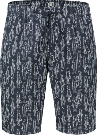 Lerros Leichte Chino-Bermuda mit Print, grosse Gr&ouml;&szlig;en