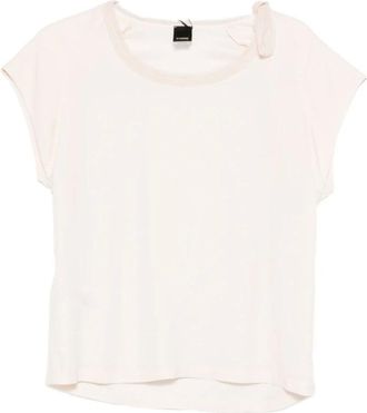 Pinko Pinko, Femme, Tops, Rose, Taille: 38 FR Bertha P97 T-shirt