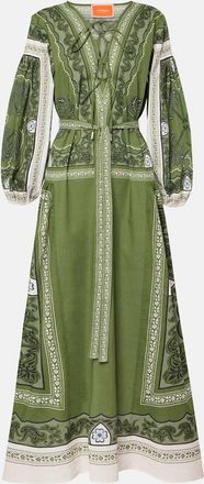 La DoubleJ Maxikleid Viviana aus Baumwolle