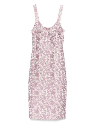 Baum Und Pferdgarten robe mi-longue Amneh - Violet