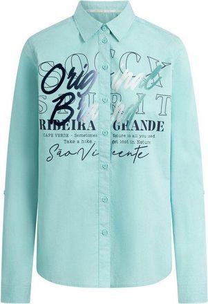 soccx Langarmbluse im Turn-Up-Look