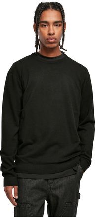 Urban Classics Herren Eco Mix Sweater Black, S