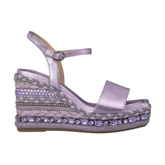 Alma En Pena Alma EN Pena, Femme, Chaussures, Violet, Taille: 41 EU Sandale compensée avec strass