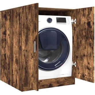 vidaXL vidaXL Waschmaschinenschrank R&auml;uchereiche 71x71,5x91,5 cm