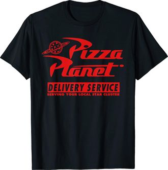 Disney Pixar Disney PIXAR Toy Story Pizza Planet Red Logo T-Shirt