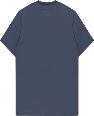 Ermenegildo Zegna Logo-Embroidered T-Shirt - Navy