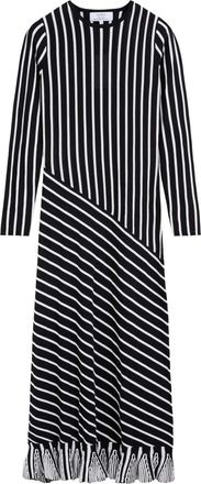 Scalpers Stripes Ls Knit Dress