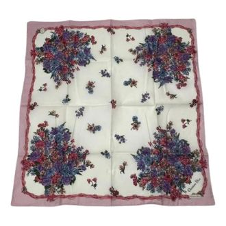 Dior Foulard en soie vintage Pre-owned - Femme - Pre-owned - Multicolore - Taille: ONE Size