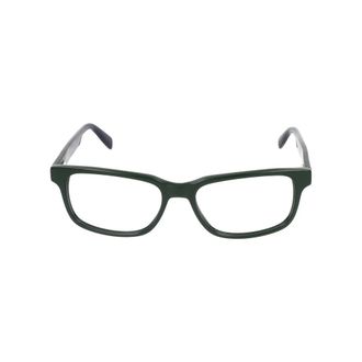 Lacoste Homme, Accessoires, Vert, Taille: 55 MM Lunettes Vertes Modèle Élégant