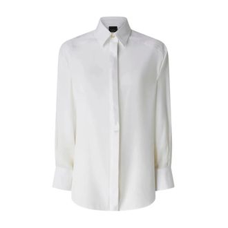 Pinko Cassata Camicia Popeline - - Blouses & Shirts - Damen - Wei&szlig; - L