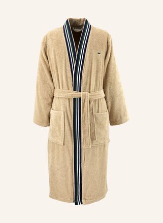 Lacoste Bademantel Lclub beige