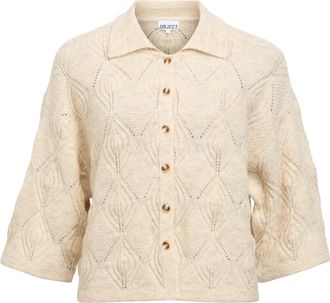 Object Objkaisa Flora 3/4 Lo Knit Cardigan Noos