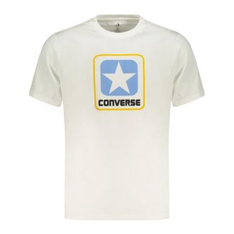 Converse Kurzarm-T-Shirt - - Tops - Herren - Wei&szlig; - M