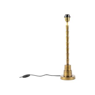 QAZQA Pisos - Lampe de table - 1 lumière - ø 120 mm - Bronze - Art Deco - éclairage intérieur - Salon i Chambre - Qazqa