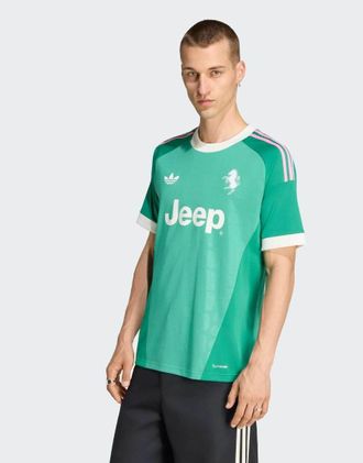 adidas Juventus 26/27 maillot de gardien ext&eacute;rieur en vert court semi