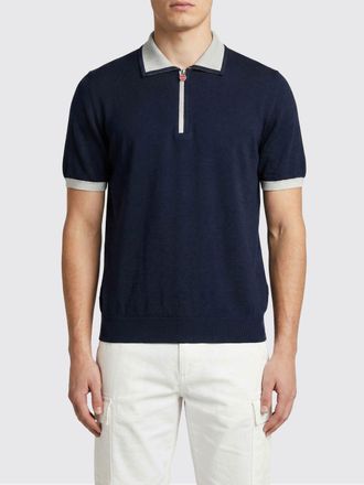 Kiton Polo KITON Herren Farbe Blau