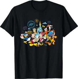 Disney Walt Disney World 50th Anniversary Mickey and Friends T-Shirt
