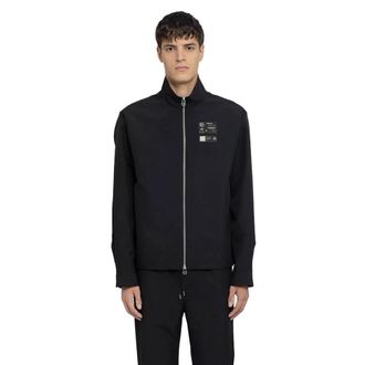 OAMC Mark Logo-Patch Zipped Jacket - - Sport - Herren - Schwarzk - XL