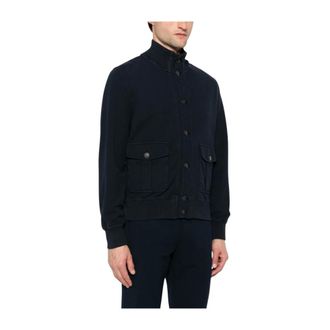 Circolo 1901 Homme, Vestes, Bleu, Taille: L Bomber Jacket