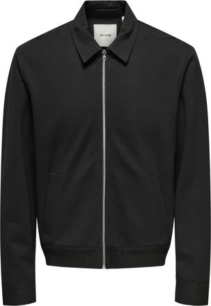Only & Sons Onsjakes 0339 Reg Zip Stretch Overshirt