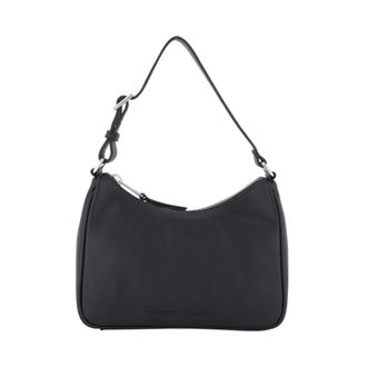 Sams&oslash;e & Sams&oslash;e Schwarze Leder-Stepp-Geldb&ouml;rse - - Bags - Damen - Schwarzk - ONE SIZE