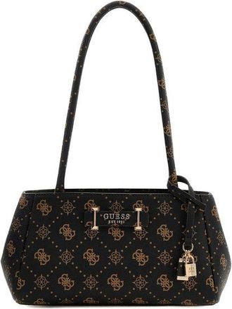 Guess Schultertasche Espresso Logo