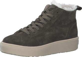 Tamaris Damen Bequemschuhe, Frauen Schn&uuml;rschuhe,TOUCHit-Fu&szlig;bett,warm gef&uuml;ttert,Schnuerung,lace-up Shoes,Low-tie,Komfortschuhe,Olive,36 EU