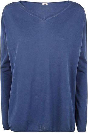 Apuntob V-Pullover - Blau