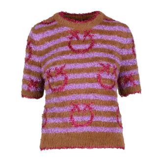 Pinko Rundhals-Strickware - - Knitwear - Damen - Lila - L