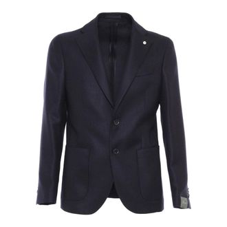 Lubiam Giacche - - Jackets - Herren - Blau - L