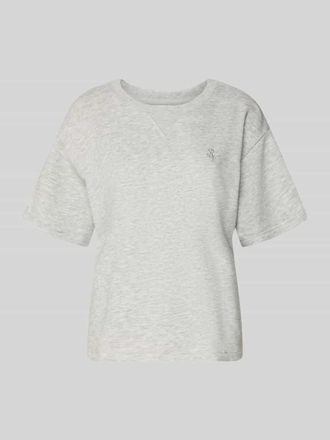 Review Kurz&auml;rmeliges Sweatshirt mit Stickerei